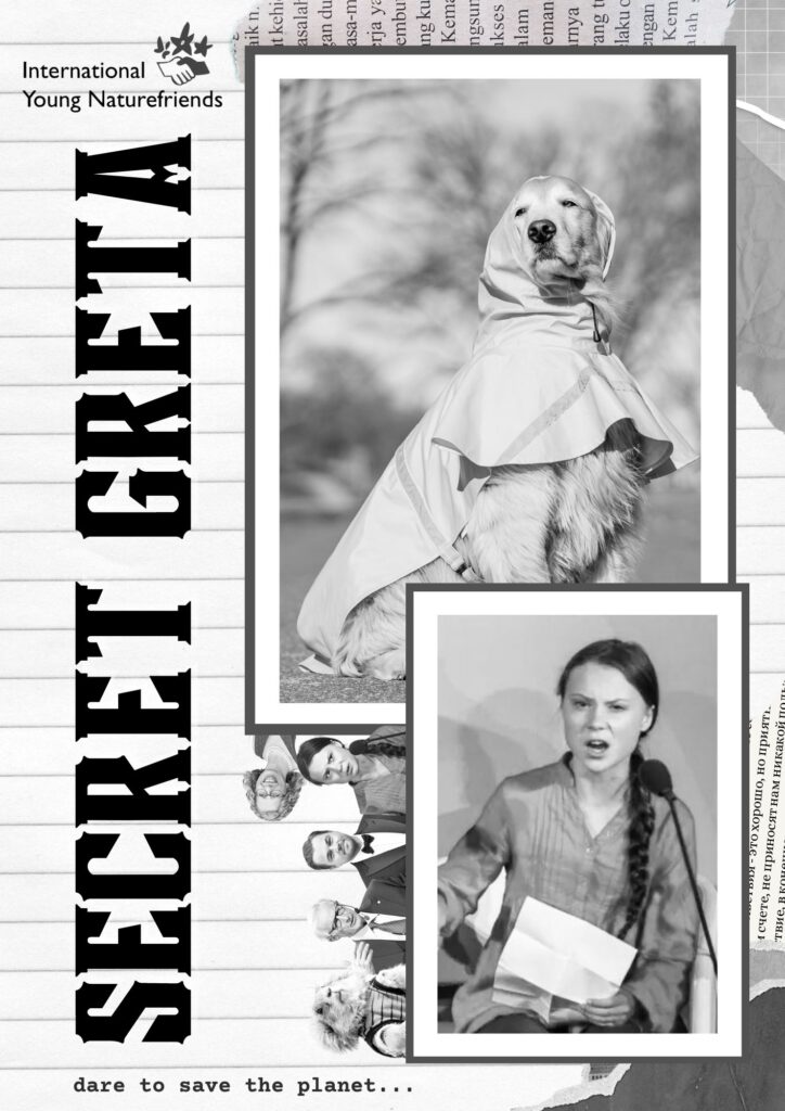 Secret Greta: Dare to Save the Planet (Game) B&W – IYNF – International ...